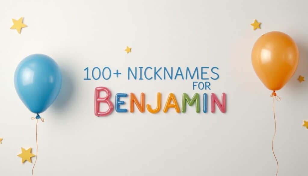 170+ Nicknames for Benjamin (+ Expert Guide to Find the Perfect Nick!)