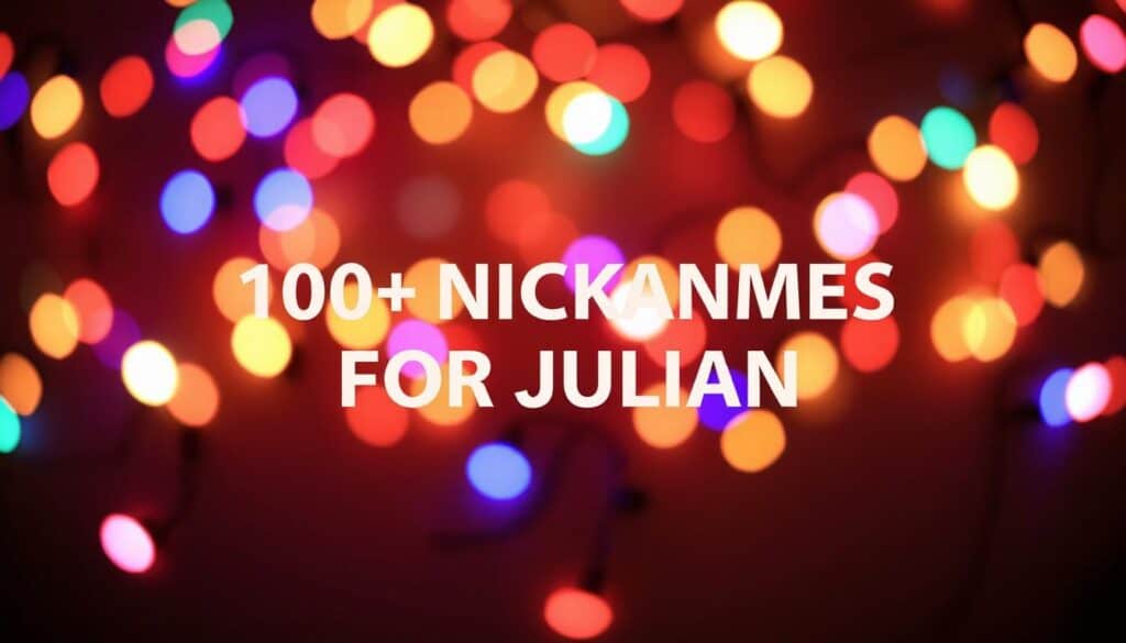 100+ Nicknames for Julian (+ Meaning, Symbolism, Expert Tips on ...