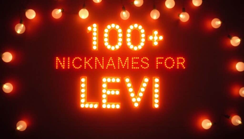 100+ Nicknames for Levi (Wordplay, Cultural Variations, Lang Twists ...