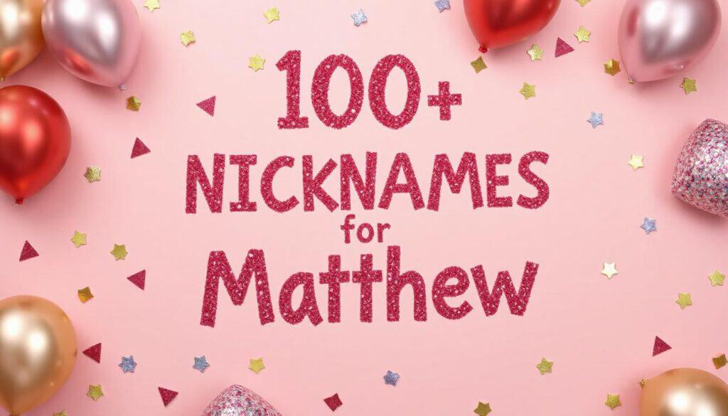 100+ Nicknames for Matthew (+ Meaning, Symbolism, Expert Tips on ...