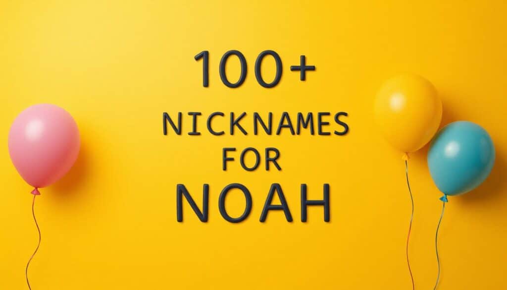 200+ Noah Nicknames Inspired by Cultures, Languages & Clever Wordplay